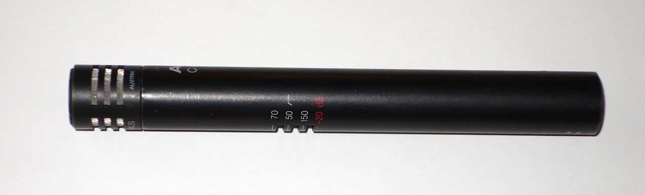 Vintage AKG C460 Condensor Mic w/Mic Clip & Case, CK61 Cardioid Capsule