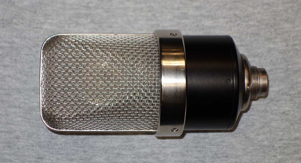 AES NYC 2013 Lucas CS-9 Mic w/ PSU, Dual Output M49-Style Mic