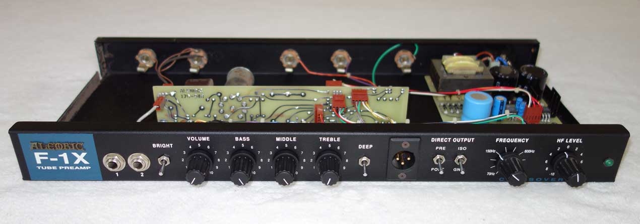 ALEMBIC F-1X Tube Preamp for Bass or Guitar w/ 12AX7 Tube, Dual Showman Circuit