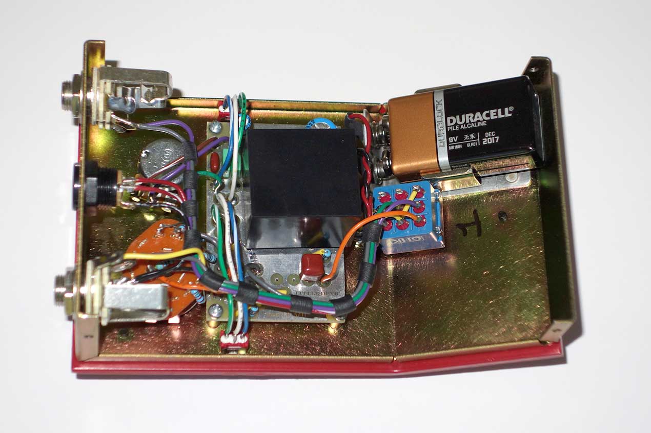 Chandler Limited Colored Boost Pedal for Electric Guitar