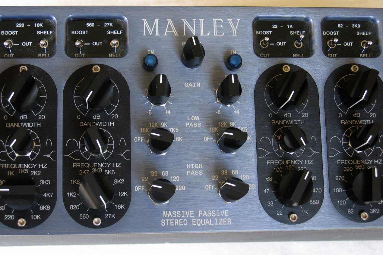 2009 Manley MASSIVE PASSIVE Tube EQ