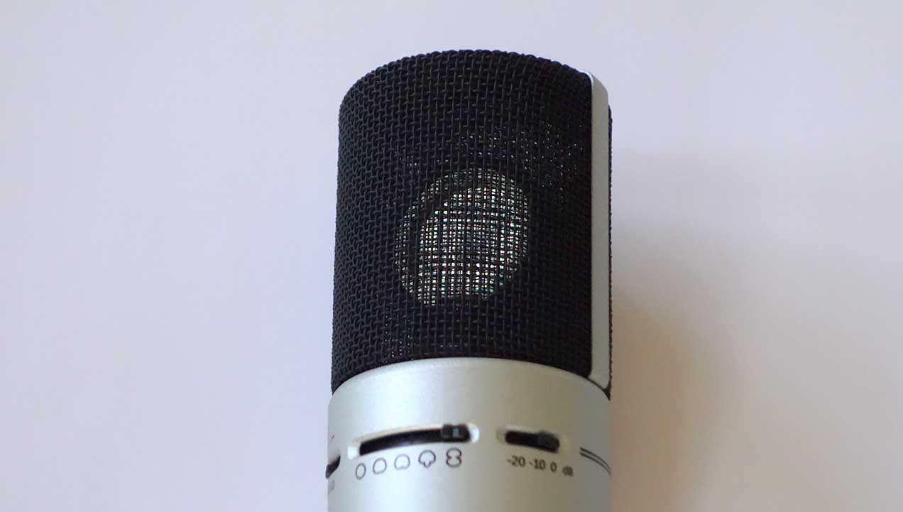 Sennheiser MK8 Condenser Mic w/Clip & Case, 5 Polar Patterns, Pad, Roll-Off